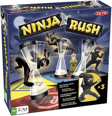 Tactic Ninja Rush Fun Strategy Family Board Game (7+) - NEW | eBay