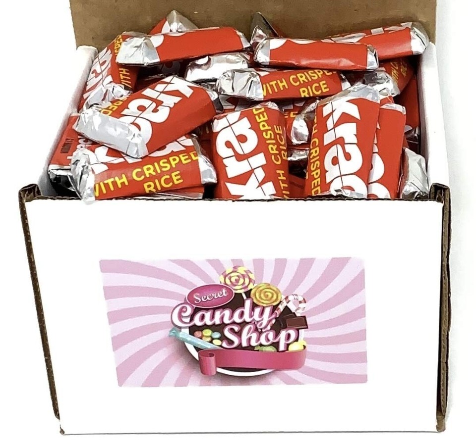 Hershey Krackel Chocolate Crisp Rice Candy Bar, 1Lb-3LB (Individually ...