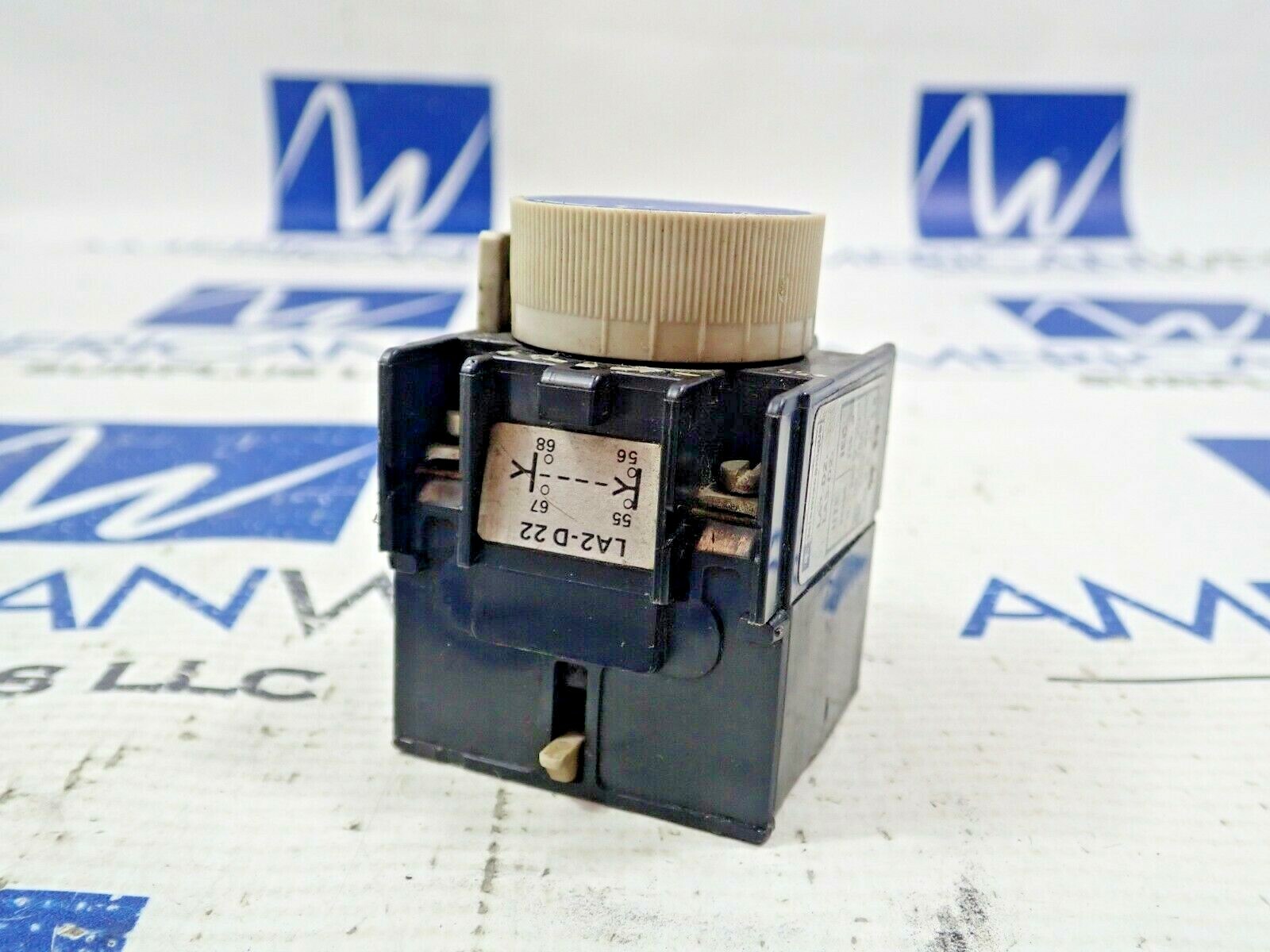 Telemecanique LA2-D-22 Time Delay Relay Block 600V 10A 0,1-30s LA2-D2 ...