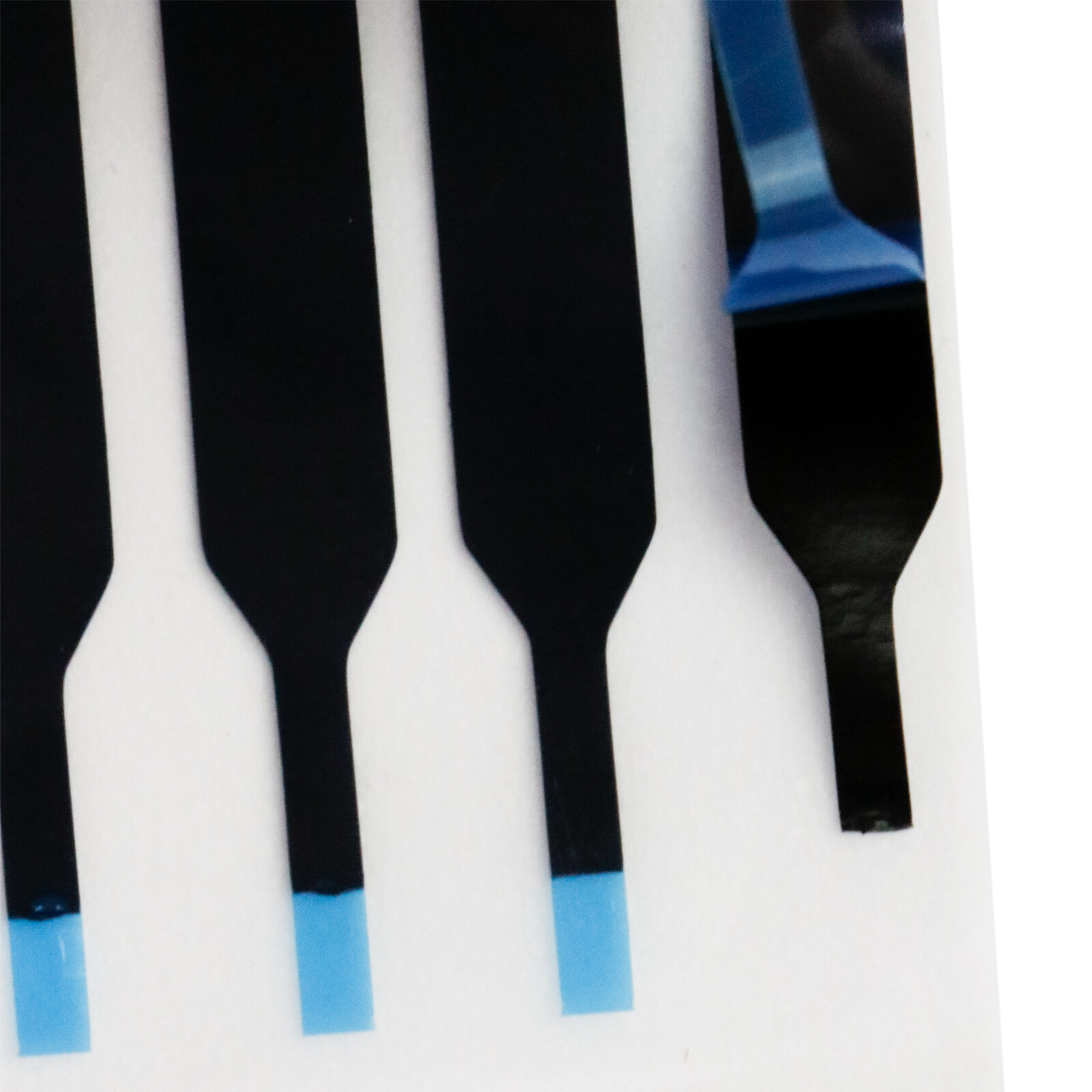 10pcs Black Pull Tabs Stretch Release Adhesive Strips for LCD Screen ...