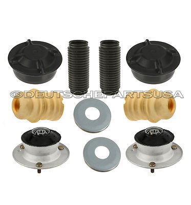 FRONT Strut Shock Mount Mounts + BUMP STOP + DUST BOOT for BMW E83 X3 L ...
