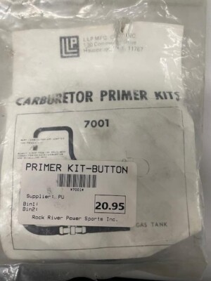 PRIMER KIT BUTTON / NEW / 7001 / FOR ATV, SNOWMOBILE , JET SKI | eBay
