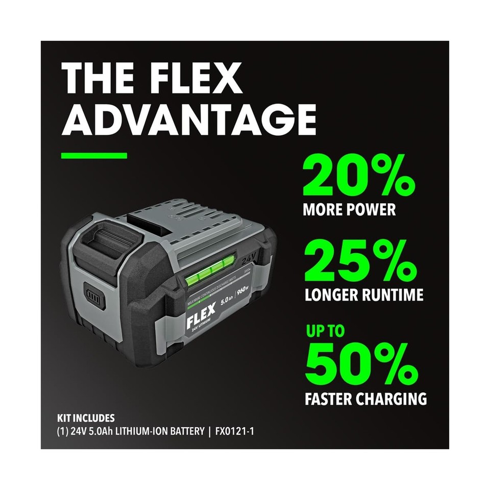 FLEX 24V Brushless Cordless 5-Inch 10,000 RPM Variable Speed Paddle ...