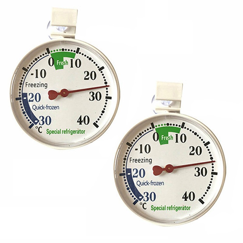 1/2pcs Refrigerator Hanging Thermometer Freezer Fridge Temperature ...