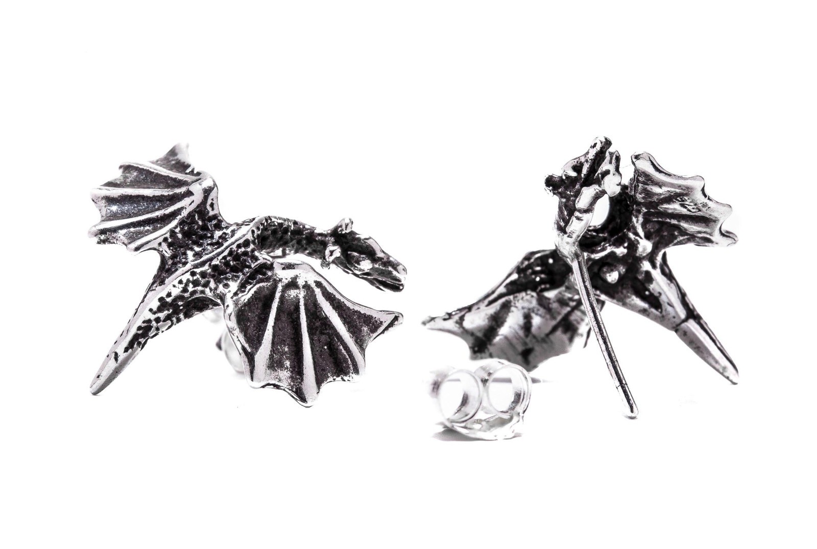 Draconis Dragon Studs 925er Silver Symbol Jewelry New | eBay Australia
