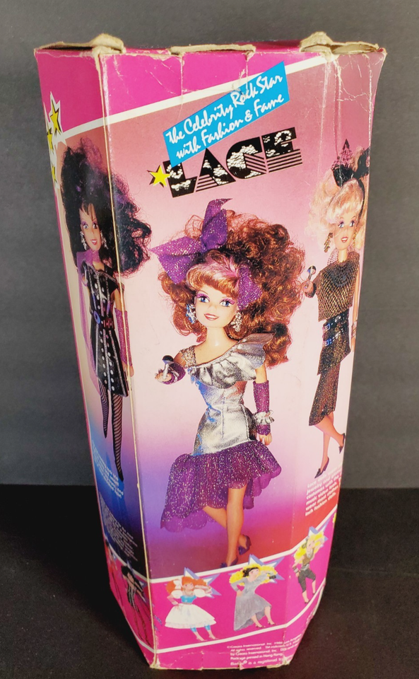 NEW 1986 CREATA LACE Celebrity Rock Star Doll 11 1/2" w/ Fashion #1681 ...