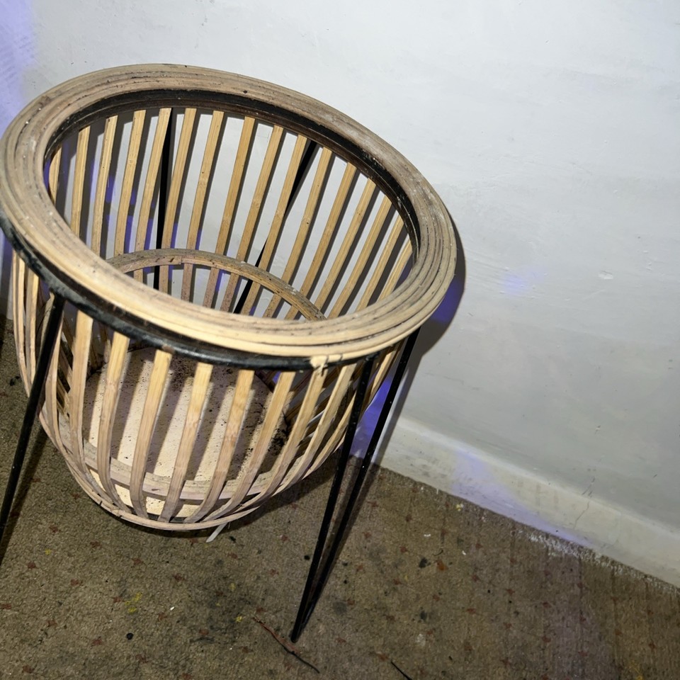 3 Leg Wood Plant Pot Stand Flower Pot Holder Display Rack Indoor ...