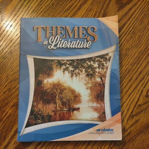 Abeka THEMES IN LITERATURE 9th Grade STUDENT TEXTBOOK Current Fifth ...