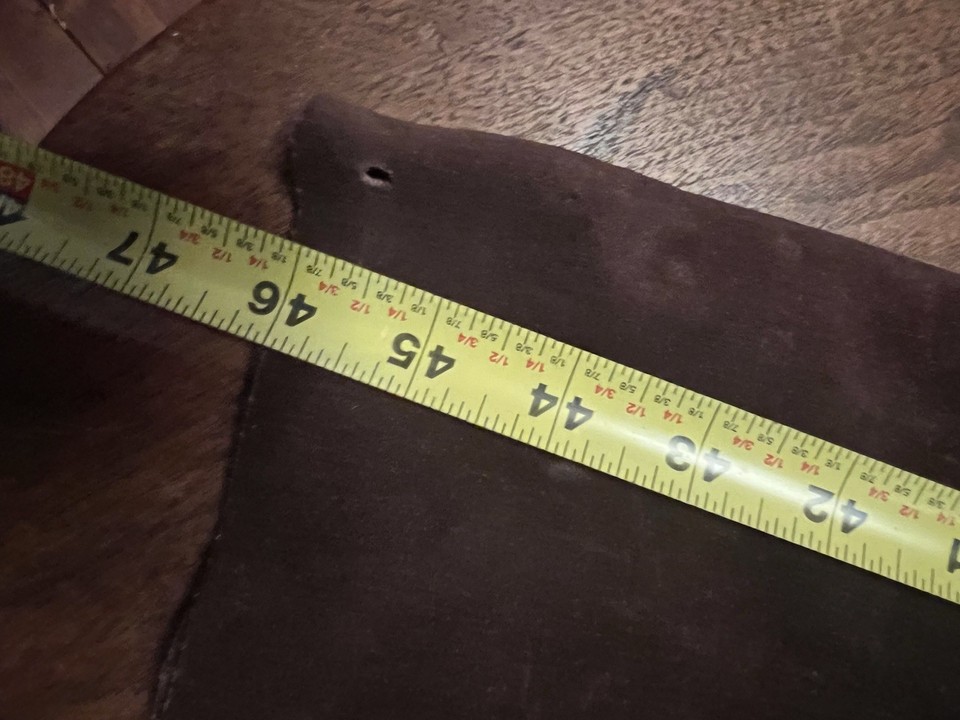 46” Leather Rifle Sleeve Gun Scabbard Hunting Firearm Carrying ...