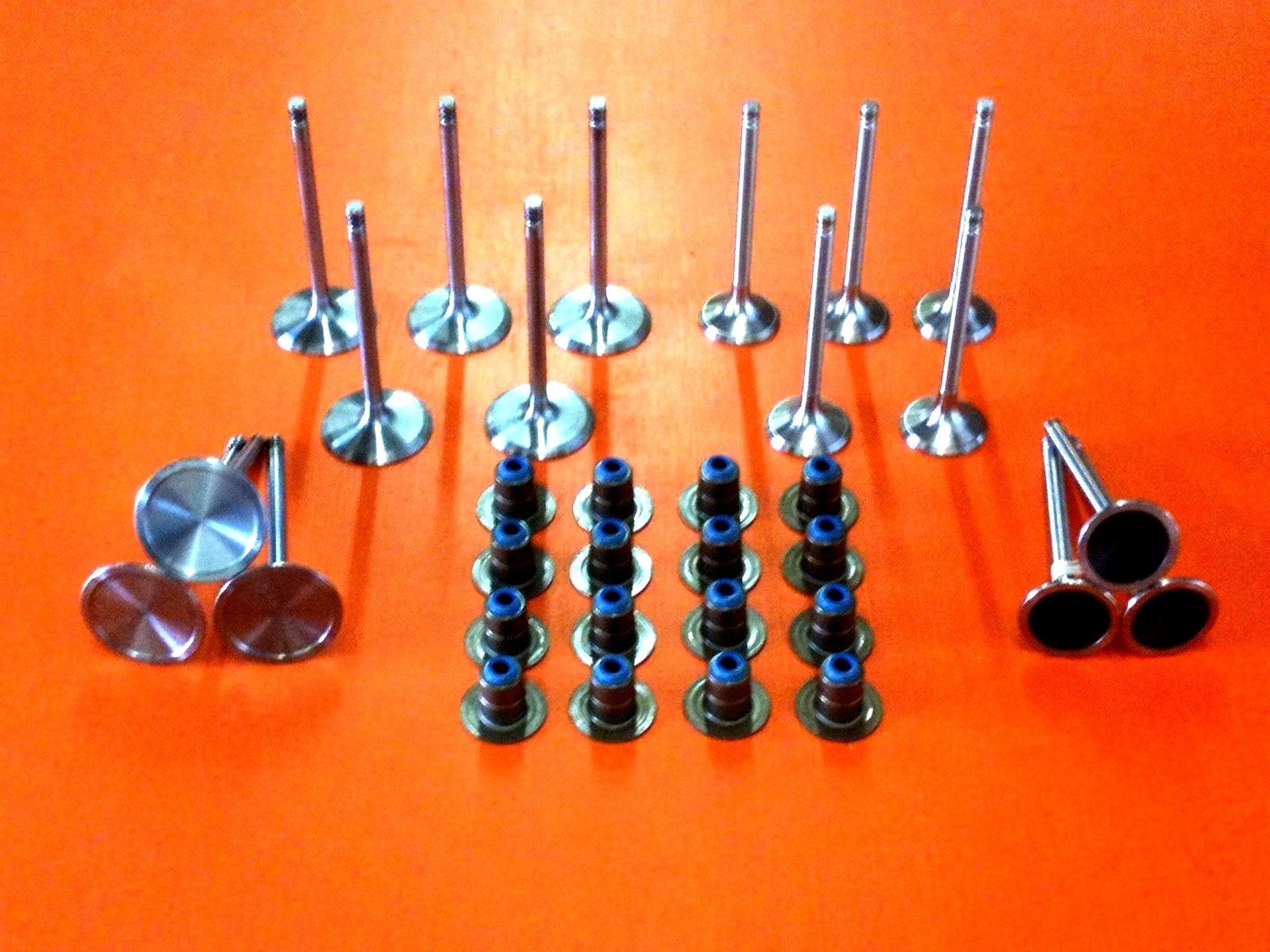 03-08 FITS DODGE CHRYSLER JEEP 5.7 HEMI INTAKE EXHAUST VALVES + VALVE ...