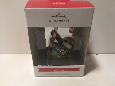Hallmark Sloth Paresseux Christmas Ornament | eBay