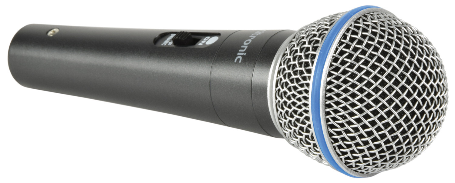 Citronic Quality Dynamic Unidirectional Mic Microphone - Wide Frequency ...