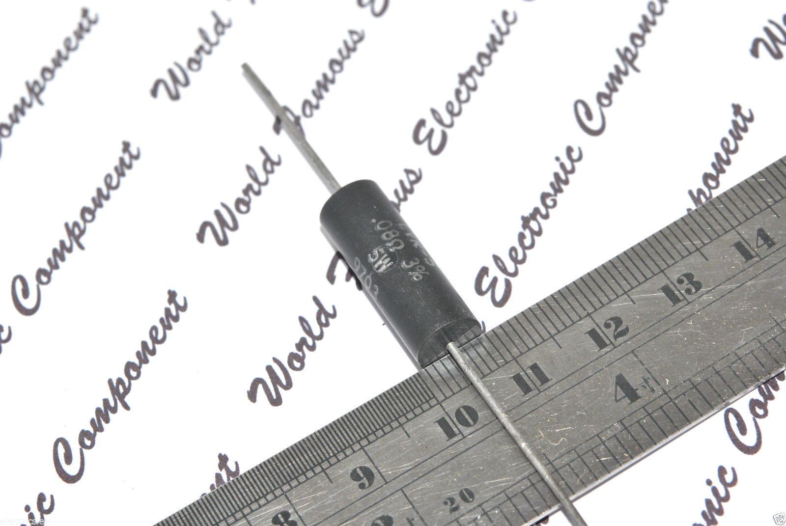 2pcs - DALE LVR-5 0.08R (0R08) 5W 3% Precision Wirewound Resistor NOS ...