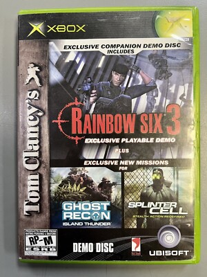 Tom Clancy’s Rainbow Six 3 Exclusive Companion Demo Disc (Ubisoft, 2003 ...