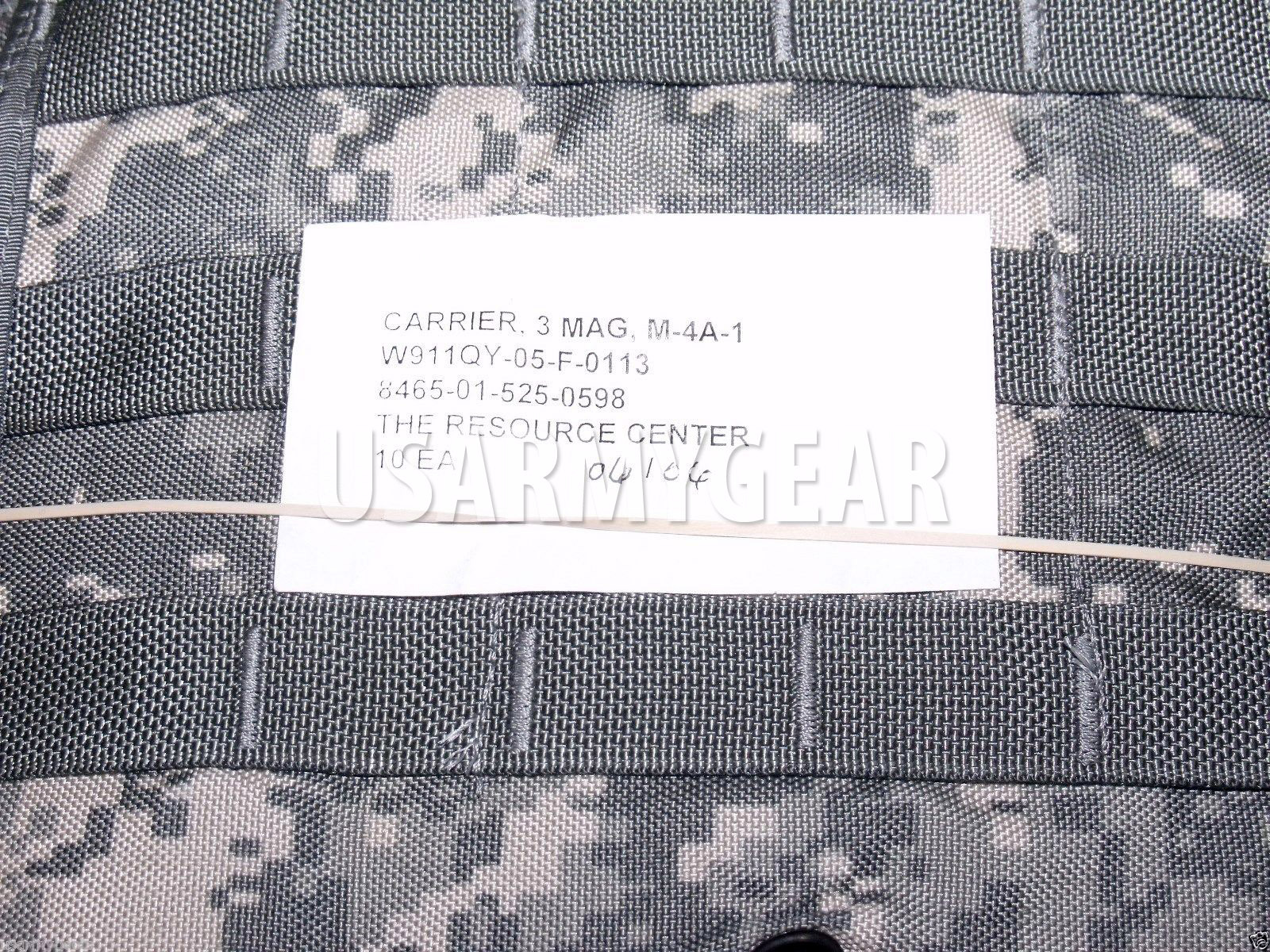 New ACU USGI Triple Mag Pouch Molle 2 II 30RD Magazine Pocket NSN | eBay