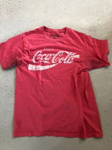 Coca-Cola Shirt Adult Medium Enjoy Soda Red Graphic Tee | eBay