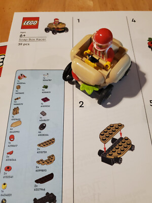 Seifenkiste, Soap Box Racer - Lego - Make And Take | eBay