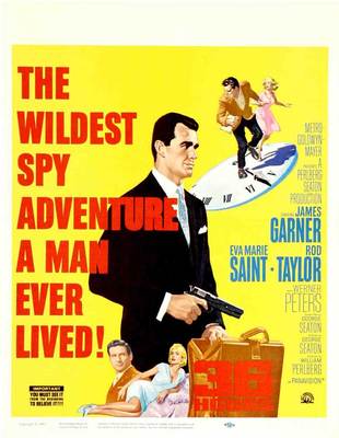 36 HOURS Movie POSTER 27x40 B James Garner Eva Marie Saint Rod Taylor ...