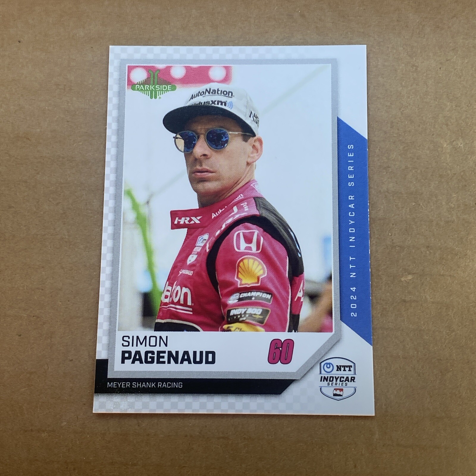 2024 Parkside NTT Indy Car Racing Card SIMON PAGENAUD #55 | eBay