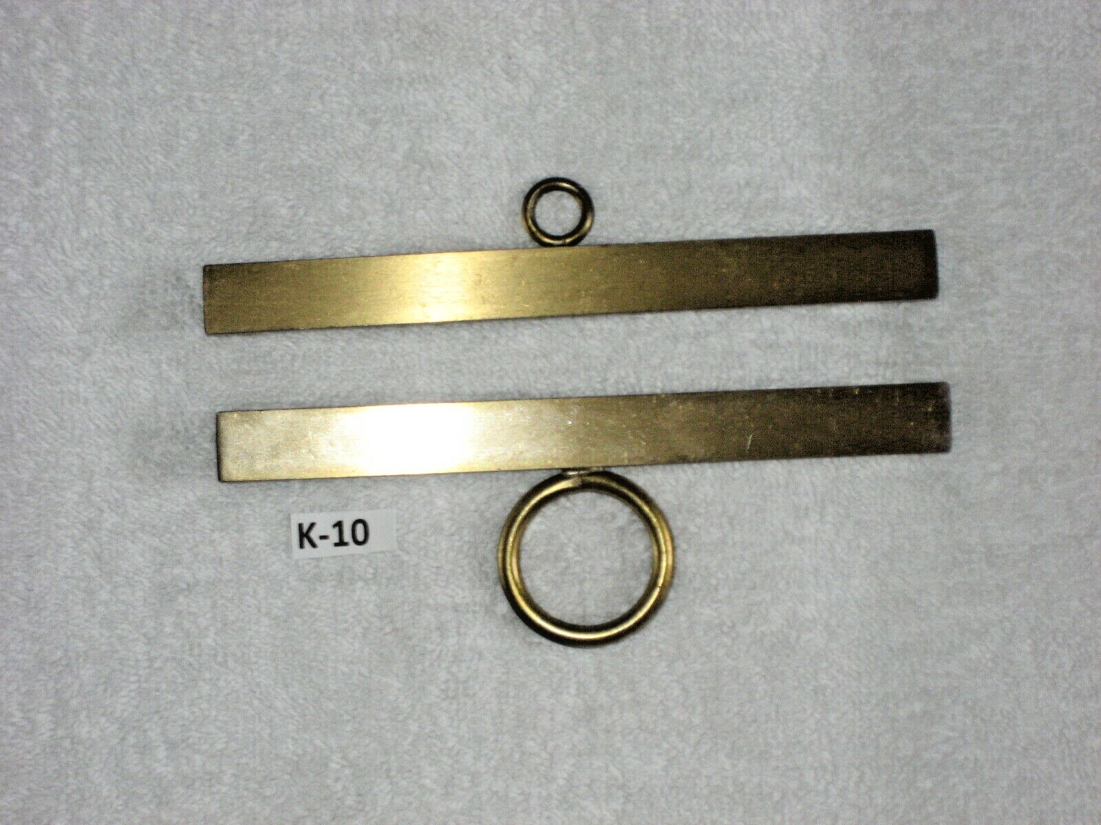 K-10 Brass Butlers Bell Pull Hardware~5 1/2"~140mm Antikke Klokkestreng ...
