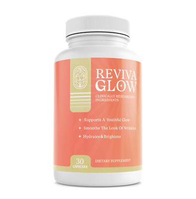 Reviva Glow Skincare Supplement for Healthier, More Vibrant Skin 30 ...