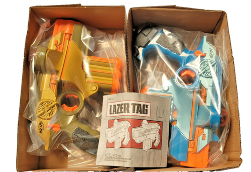 Official Nerf Lazer Tag Phoenix LTX Tagger 2-pack Multiplayer Laser Tag ...