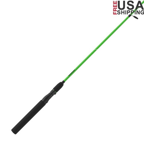 Durable 2-Piece Fiberglass Spinning Fishing Rod Medium-Light Power ...