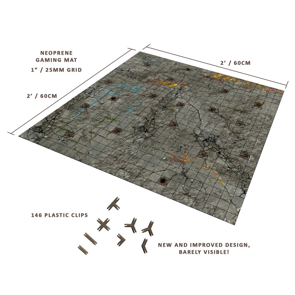 Fantasy Dungeon Terrain Core Set Battle Systems Scenery for Warhammer D ...