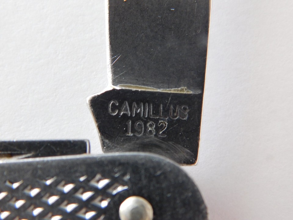 Vintage CAMILLUS Pocket Knife US 1982 Military Knife | eBay