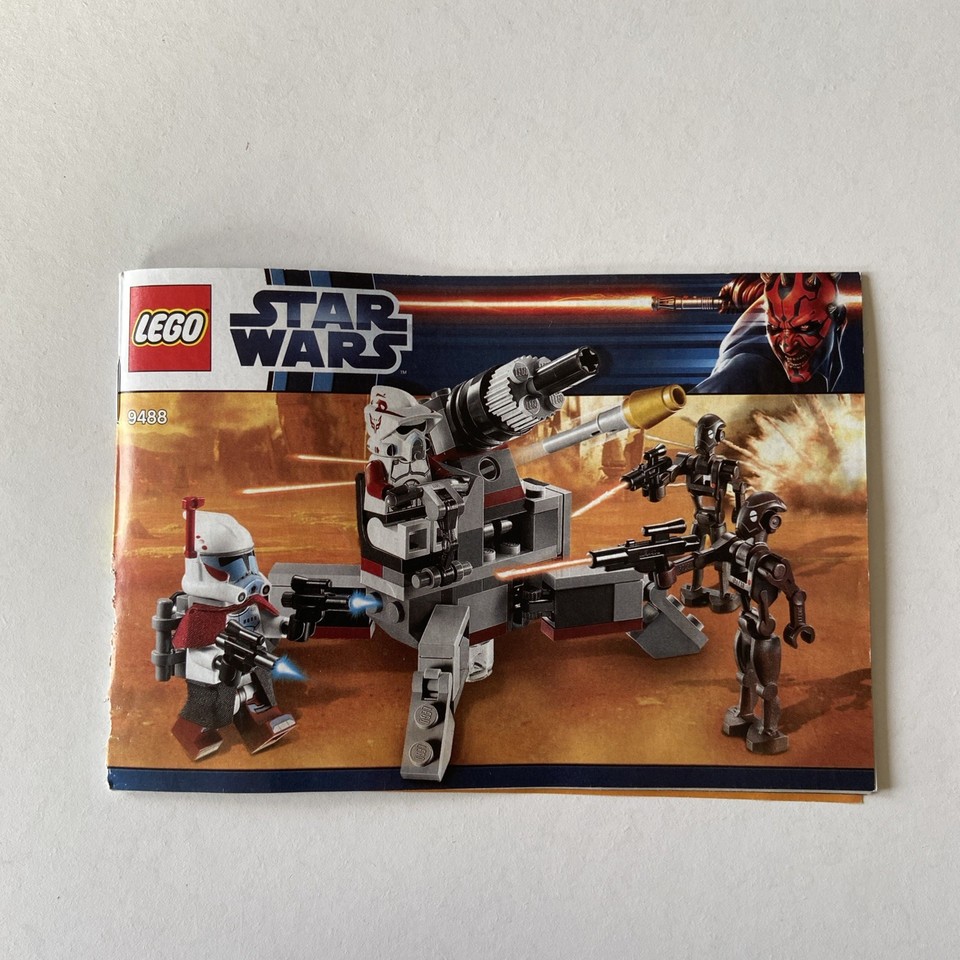 LEGO Star Wars 9488 Elite Trooper Commando Droid Battle Pack | eBay UK