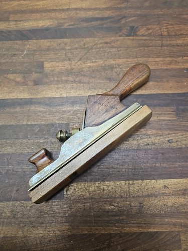 K707- Antique Patternmaker's Brass and wood plane | eBay