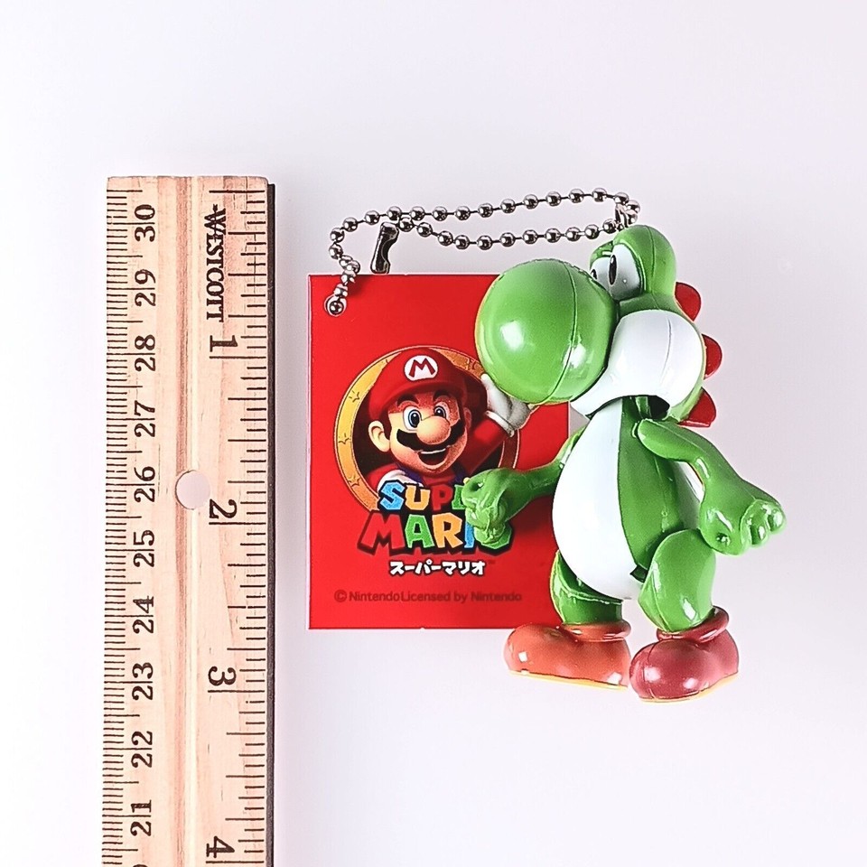 Yoshi Super Mario Bros. Swing-Maskottchen-Schlüsselanhänger Nintendo ...