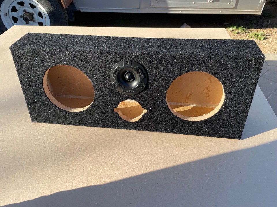 6.5'' Midrange and Tweeter Single Cab Truck Speaker Box | eBay