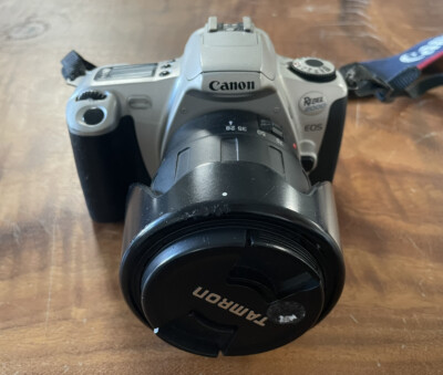 Canon EOS Rebel 2000 35mm SLR Film Camera with 28-105 mm Tamron lens ...