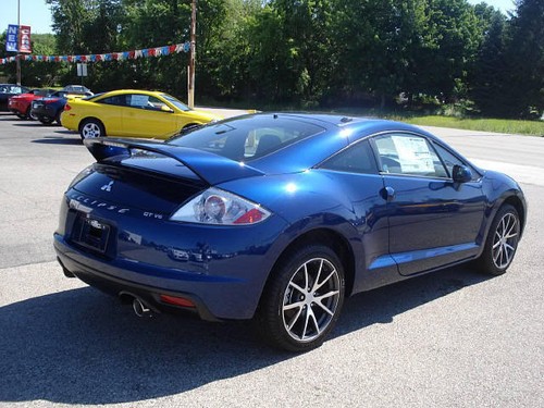 Spoiler for Mitsubishi Eclipse 2006-2012 W/Light Wing Painted Any ...