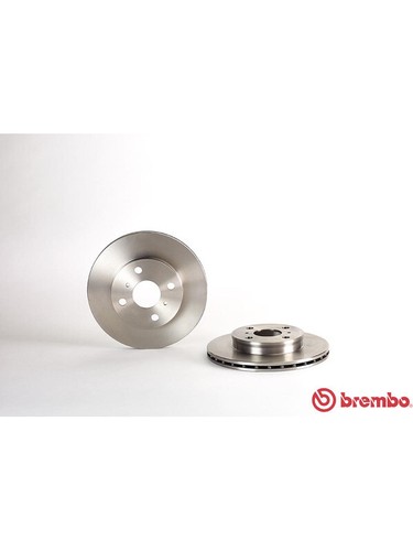 Brembo Disc Brake Rotor (Single) 238mm fits Toyota Starlet 1.3 EP91 (09 ...