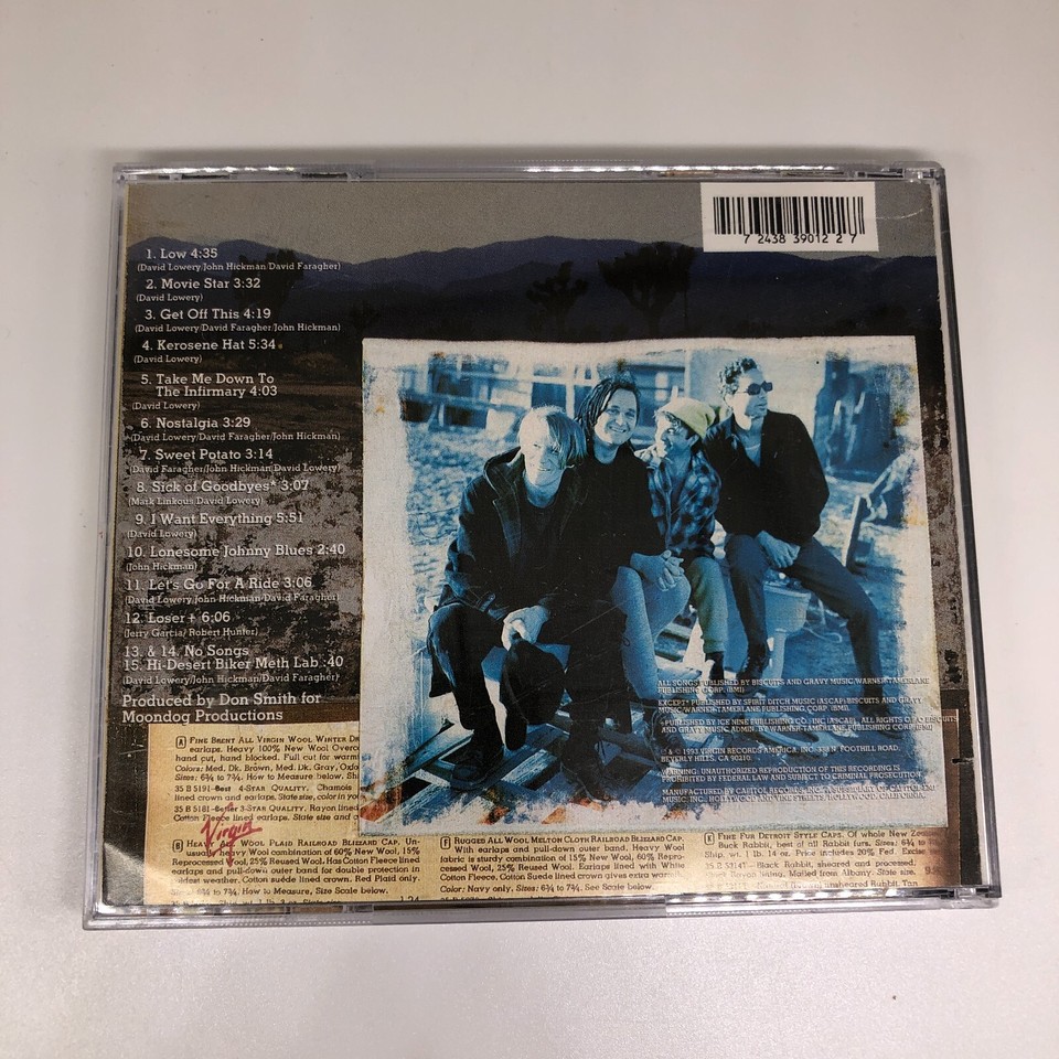 Kerosene Hat by Cracker (CD, 1993) 724383901227 | eBay