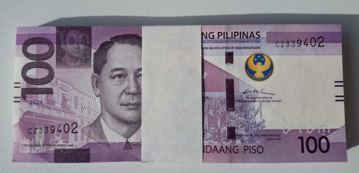 100 Philippine Peso Bill