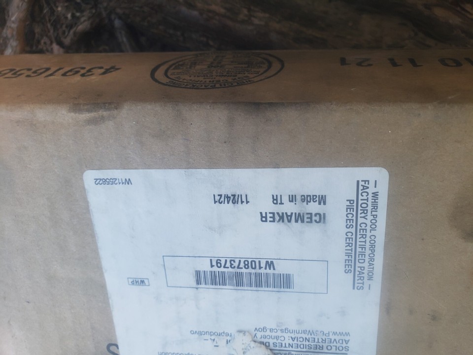 Whirlpool W10873791 Genuine OEM Ice Maker Assembly for ...