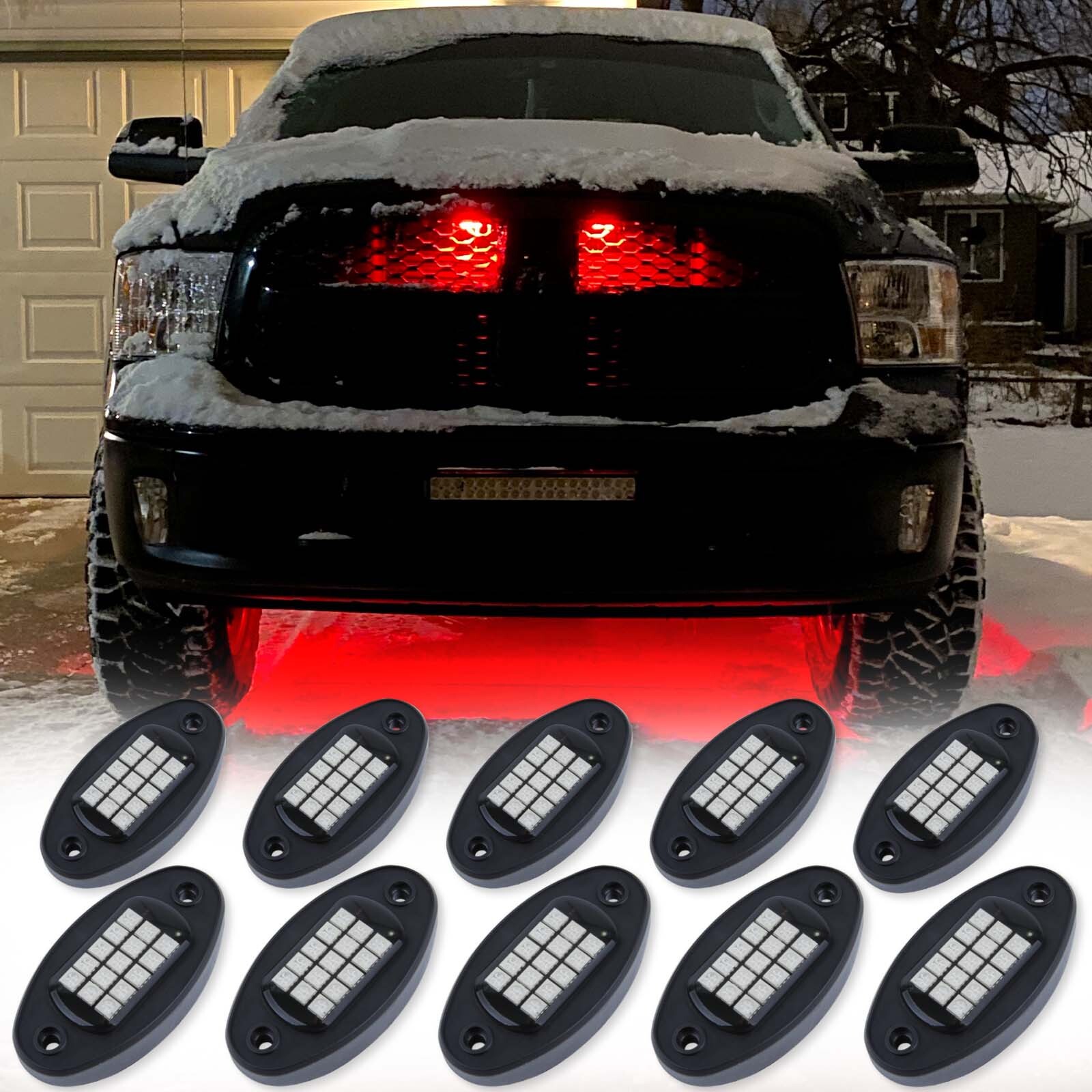 For Can-AM Spyder RT / F3 / RS 10 Pods LED Rock Light Neon Music ...