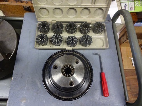 Jacobs Model 50 Collet Chuck 500 Series Collet Set L-00 Spindle Nose ...