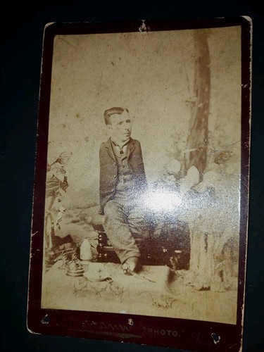 William Baldwin (Armless Wonder) 4x6 cabinet card | eBay