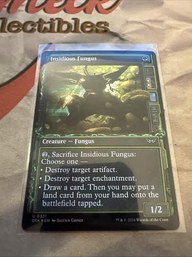MTG Insidious Fungus (Showcase) Duskmourn: House of Horror Foil #0321 ...