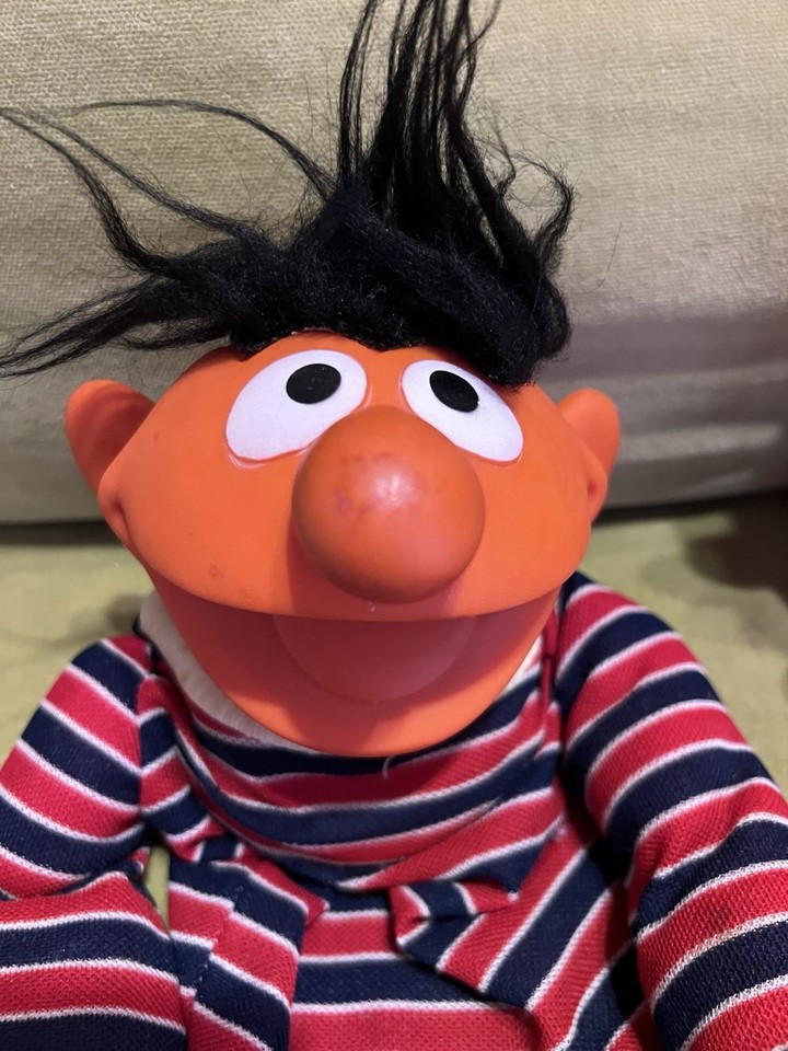 Vicma Sesame Street Muppets Vintage Spain 1970s Ernie Bert Lot Nice Puppets | eBay