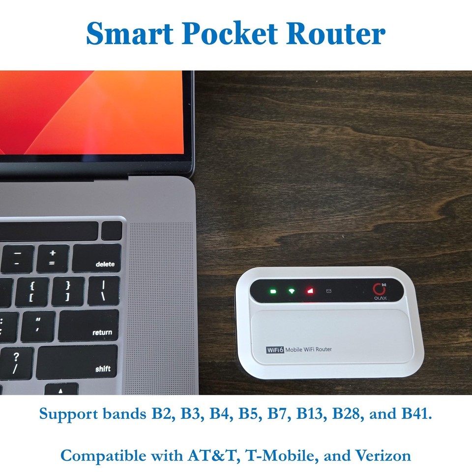 Puffin Smart 4G LTE-Advanced Mobile WiFi Hotspot Router with VPN, Pre ...