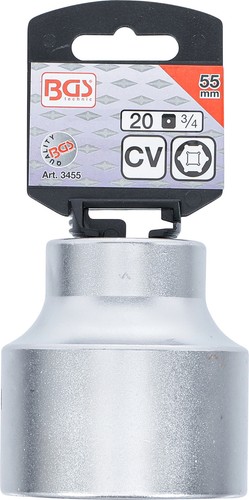 Socket Douille Insert-Clé 3/4 " Conduit Pro Torque 55 MM 4048769018429 ...