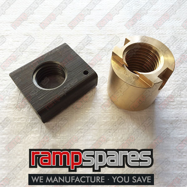 Tecalemit Mark 6 SF8837 Main and Safety Nut 2 post Garage Lift ramp ...