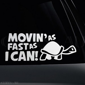 Funny Vinyl Car Decal Sticker Sign Stickers Graphic Race Drift Auto ...