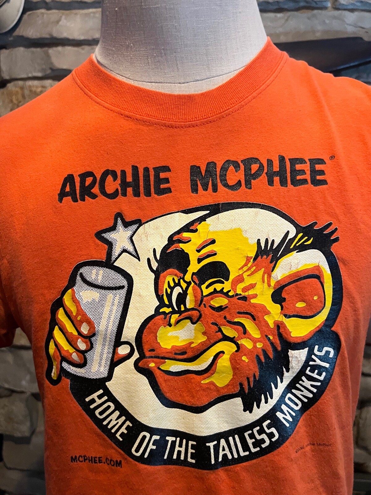 Rare Archie McPhee Home of the Tailess Monkeys 2002 O… - Gem