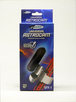 ESTES UNIVERSAL ASTROCAM FOR FLYING MODEL ROCKETS W/CAMERA HOLDER ...